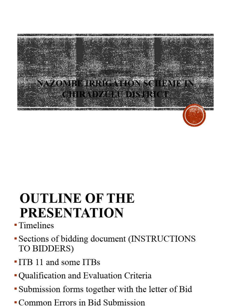 Procurement Presentation on Pre-Bid Meeting (1) | PDF Procurement Presentation on Pre-Bid Meeting (1) | PDF