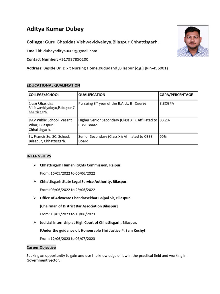 CV Ad 2 | PDF | Law School | Justice