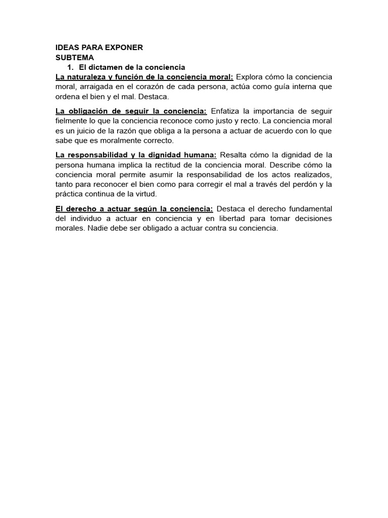 Ideas para Exponer | PDF
