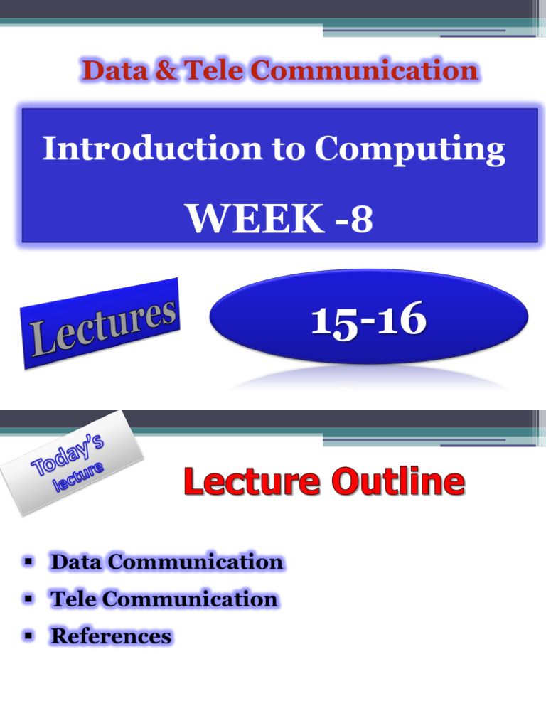 Application of ICT WEEK 8 | PDF | Modem | Digital Subscriber Line