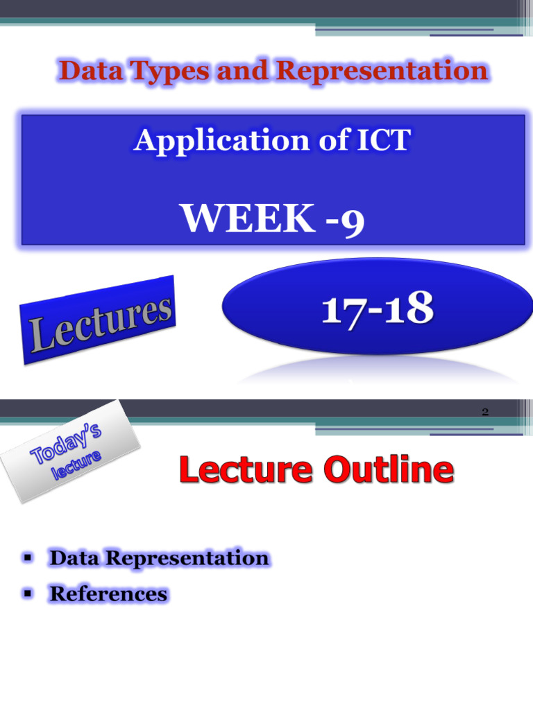 Application of ICT WEEK 9 | PDF | Mathematics | Theory Of Computation