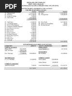 Provisional Balance Sheet as of March 2022 | PDF | Balance Sheet | Expense