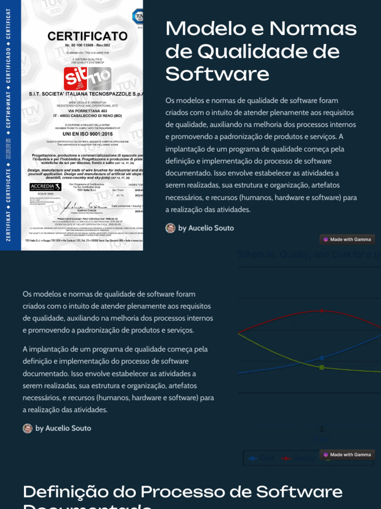 3 Modelo e Normas de Qualidade de Software | PDF | Qualidade (negócios ... 3 Modelo e Normas de Qualidade de Software | PDF | Qualidade (negócios ...