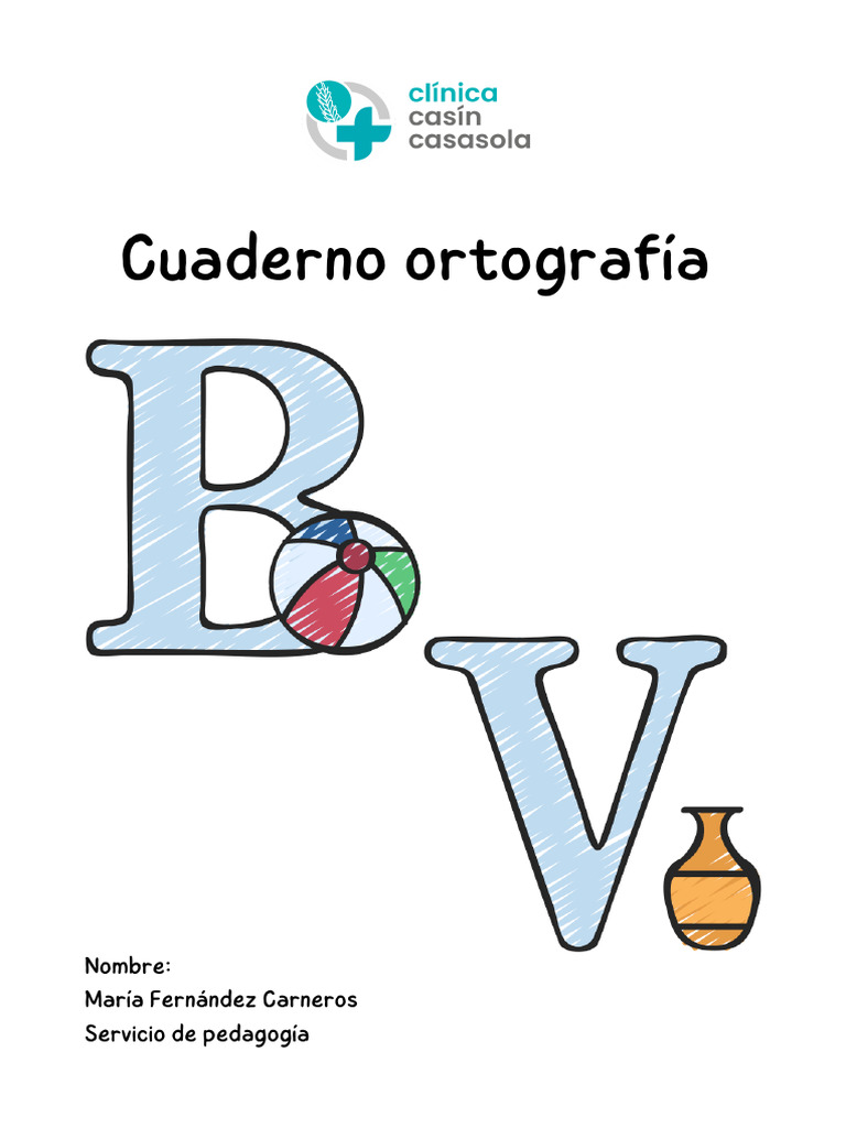 Cuaderno Ortografía B V | PDF