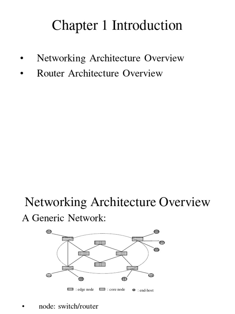 Introduction To Networking - Chapter-1 | PDF | Computer Network | Routing