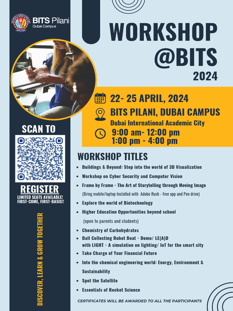 WorkShopt@BITS'24 Poster | PDF