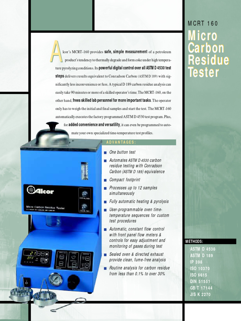 MCRT | PDF | Pyrolysis MCRT | PDF | Pyrolysis