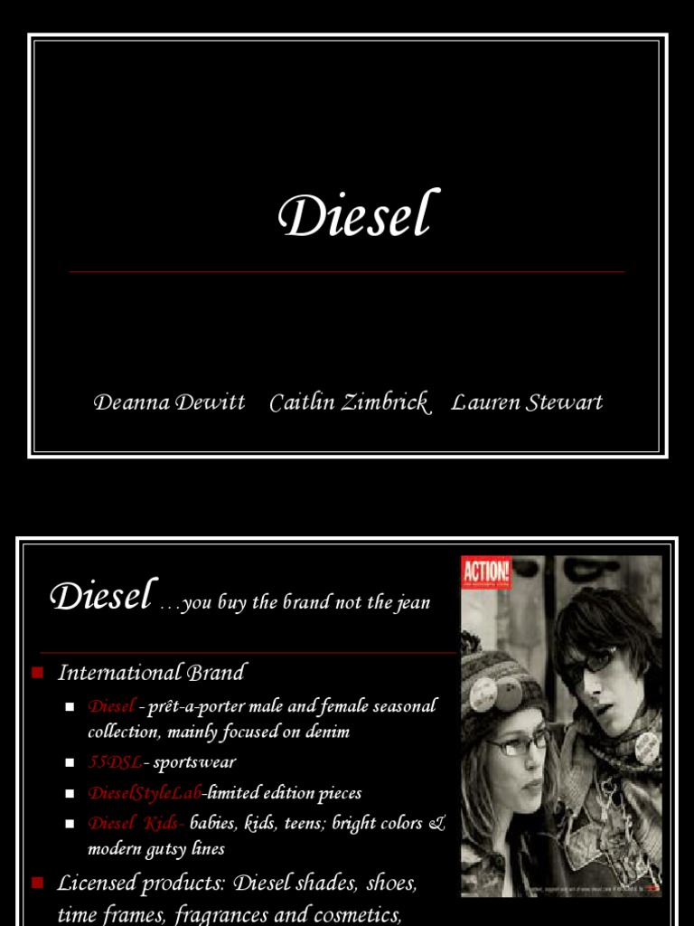 Diesel Brand Overview and Marketing Strategy | PDF | Art | Lifestyle