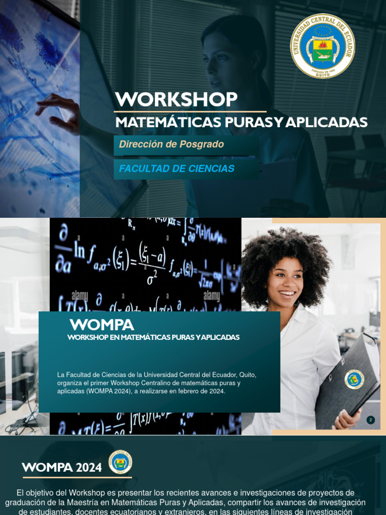Workshop Wompa 2024 | PDF | Ecuador | Matemáticas