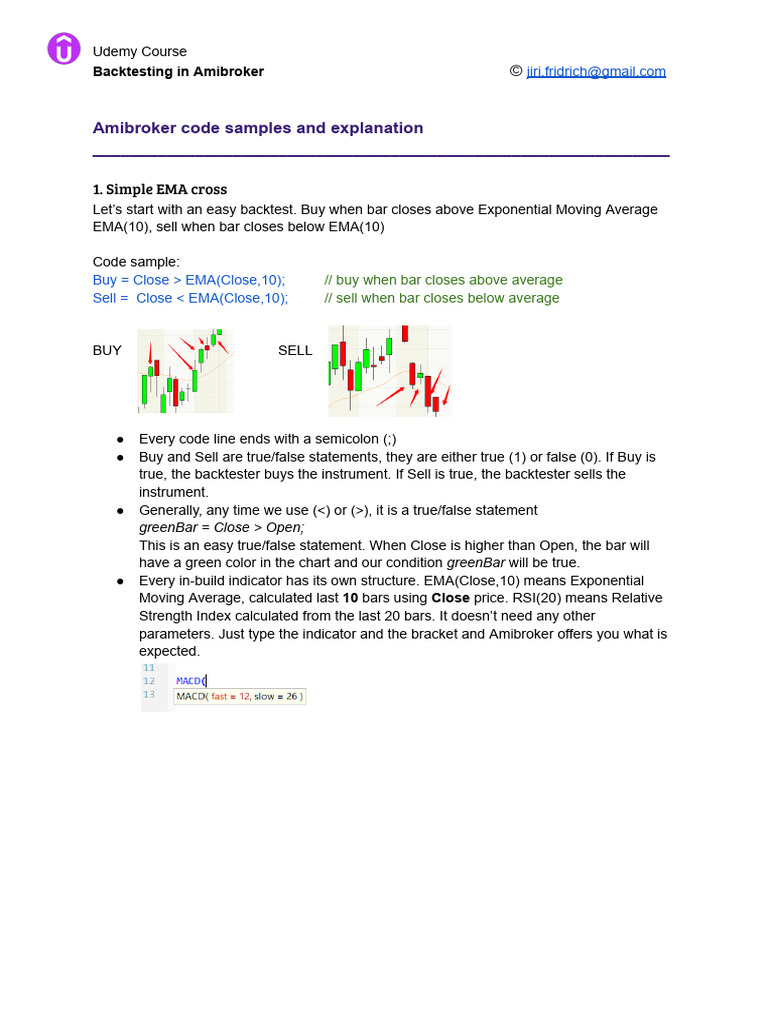 Code Samples 04 | PDF | Technical Analysis | Moving Average