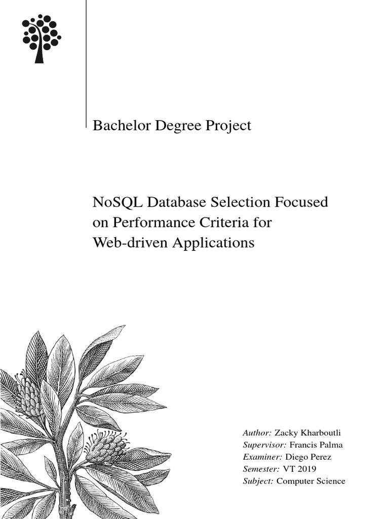 Sample Project | PDF | No Sql | Databases
