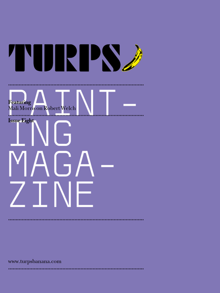 Mali Morris On Robert Welch in Turps Banana | PDF | Paintings