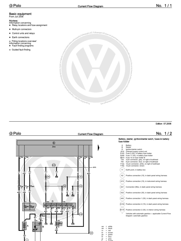 EWD - From Juli 2008 | PDF | Manufactured Goods