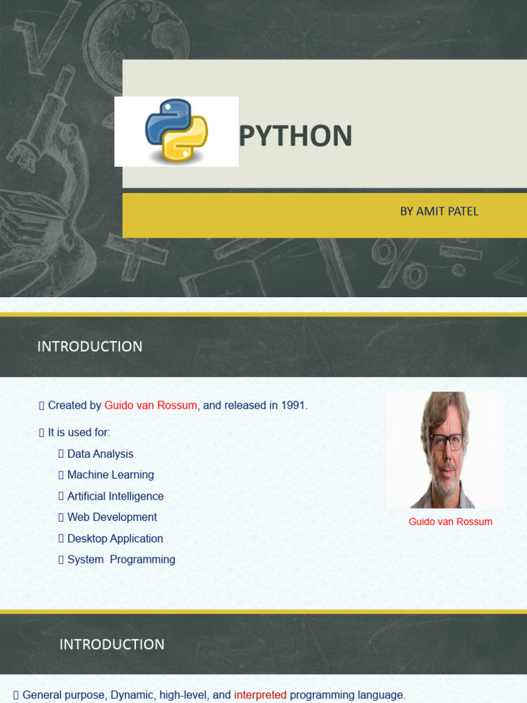 Python Fundamentals 1 Pdf Python Programming Language Parameter Computer Programming