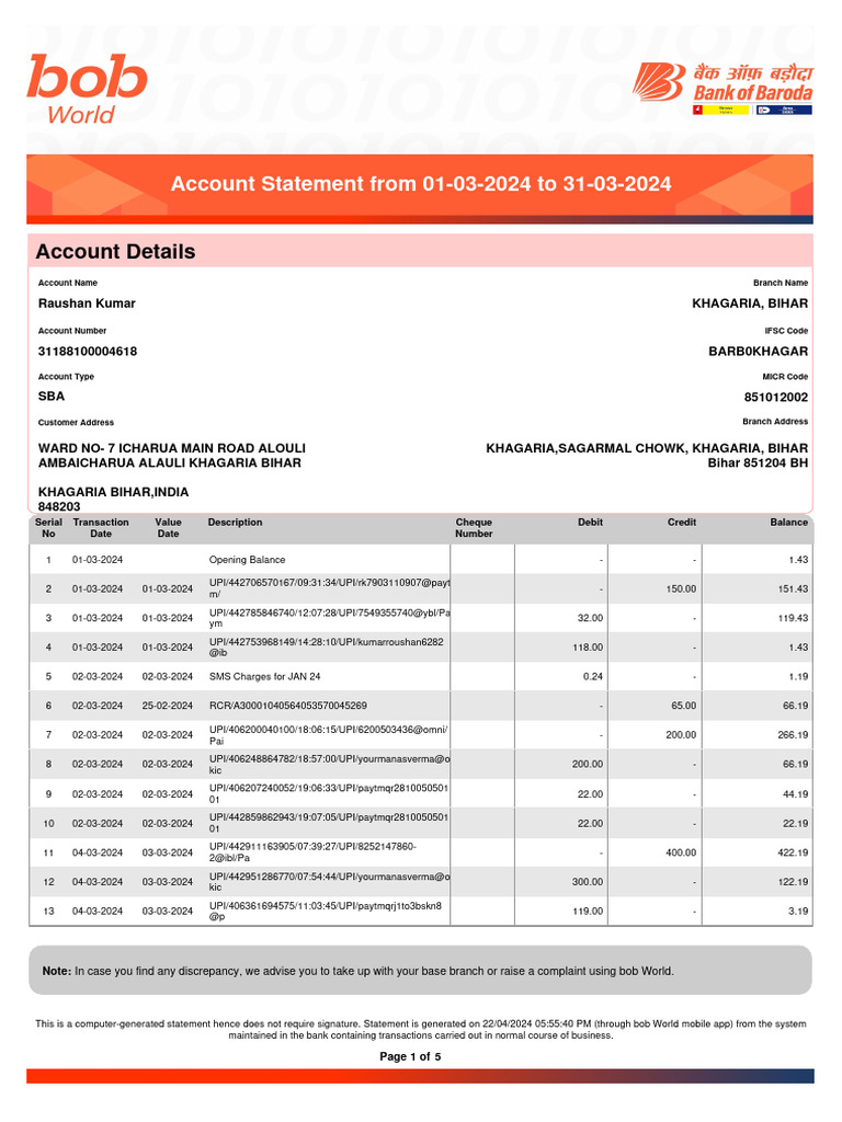 XXXXXXXXXX4618_20240422175540129520 (1)_unlocked | PDF | Debits And ...