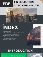 Air Pollution PPT | PDF | Pollution | Atmosphere Of Earth