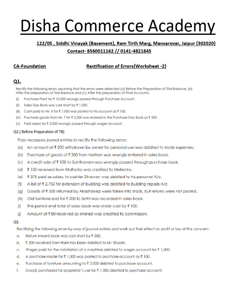 NPO Work Sheet | PDF