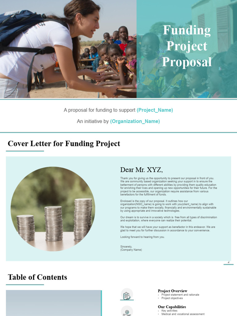 Funding Project Proposal Powerpoint Presentation Slides Wd | PDF ...