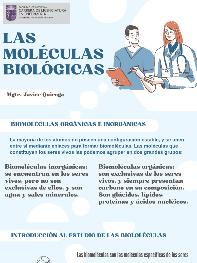Las Moléculas Biológicas | Descargar gratis PDF | Polisacárido | Glucosa