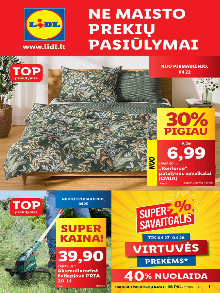 Lidl Nuo-balandzio-22-d-NE-MAISTO-PREKIU-PASIULYMAI-01 | PDF
