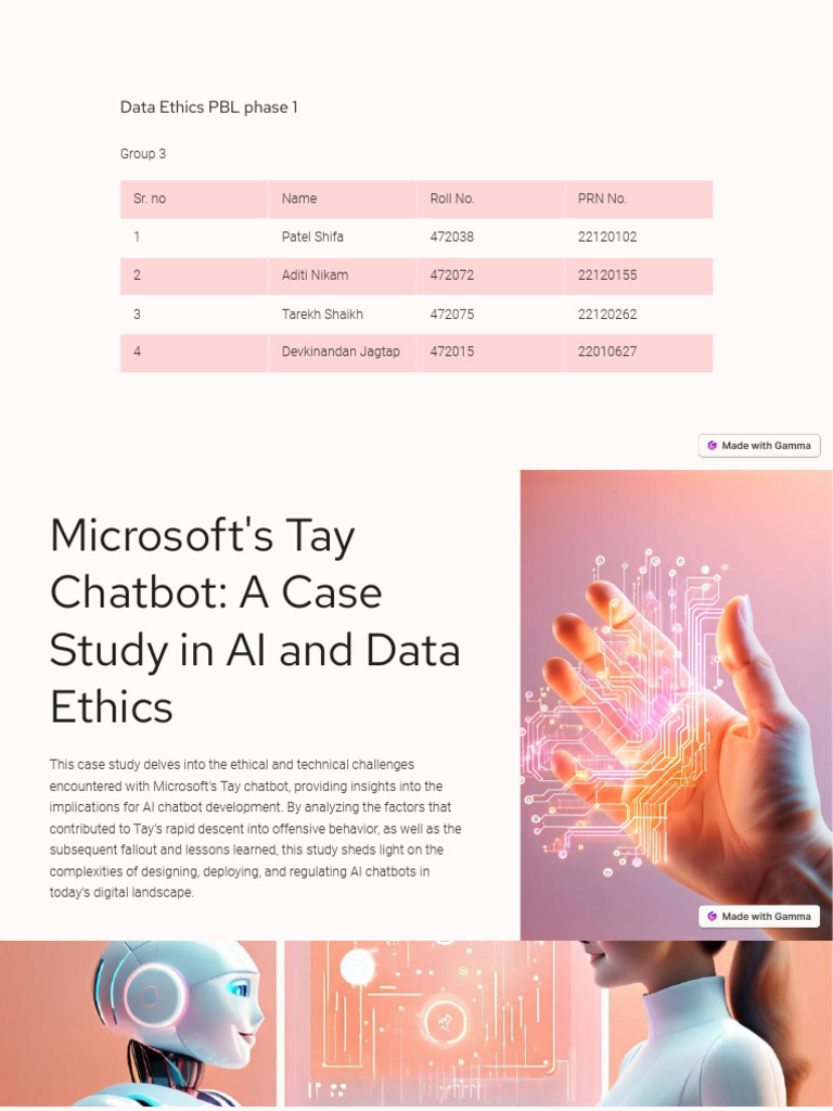 Data Ethics PBL Phase 1 | PDF | Artificial Intelligence | Intelligence ...