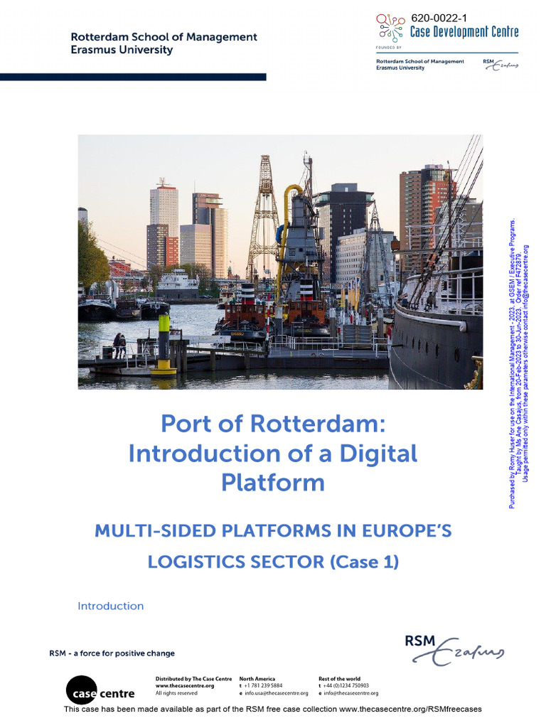 Case Port of Rotterdam | PDF | Business Law | Property Law