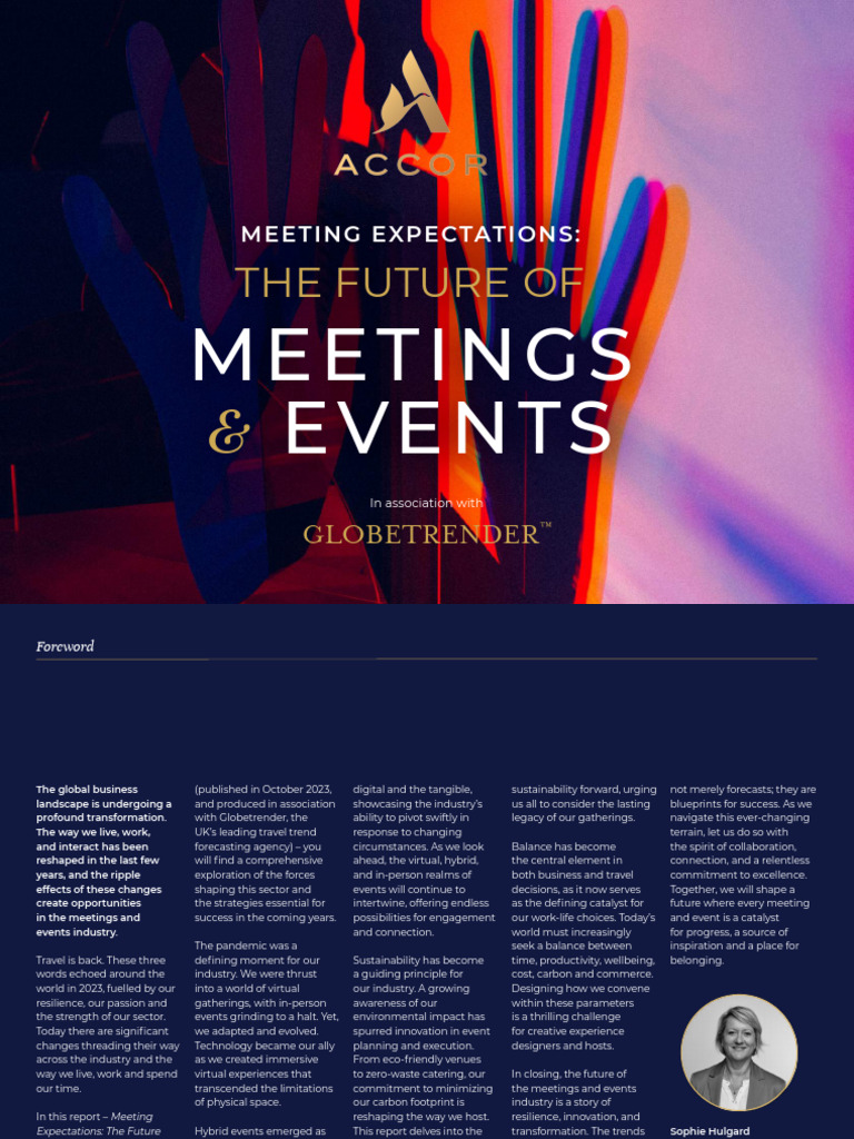 ACCOR Meeting Expectations Report 2024 | PDF | China | World Politics