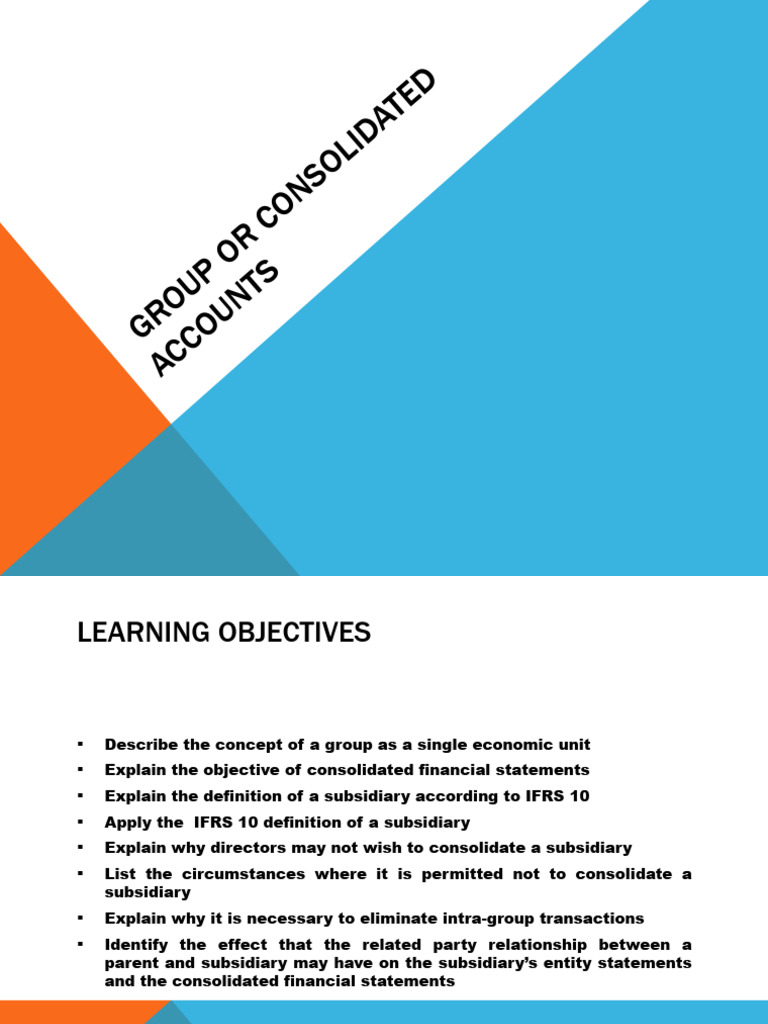 Consolidated Financial Statements 2016 Revised | PDF | Goodwill (Accounting) | Consolidation ...