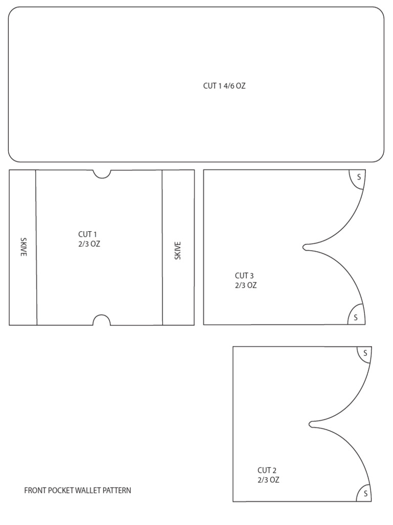 Front Pocket Walet Build Pattern | PDF