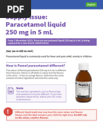 Calpol Dosage Guide for Children | PDF | Fever | Common Cold