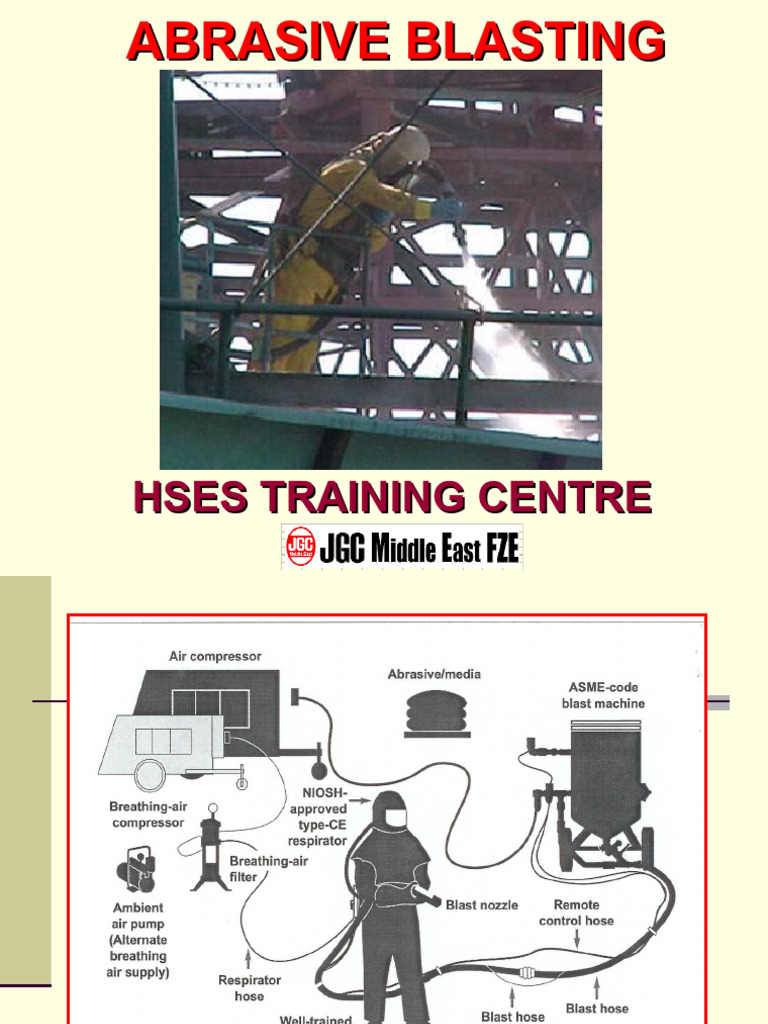 Abrasive Blasting Training 280705 K.G | PDF | Abrasive | Silicon Dioxide