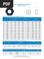 Tuercas ASTM A194 Grado 2H - Redica | PDF | Rieles | Metales de transición
