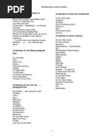 PEEL Sentence Starters | PDF