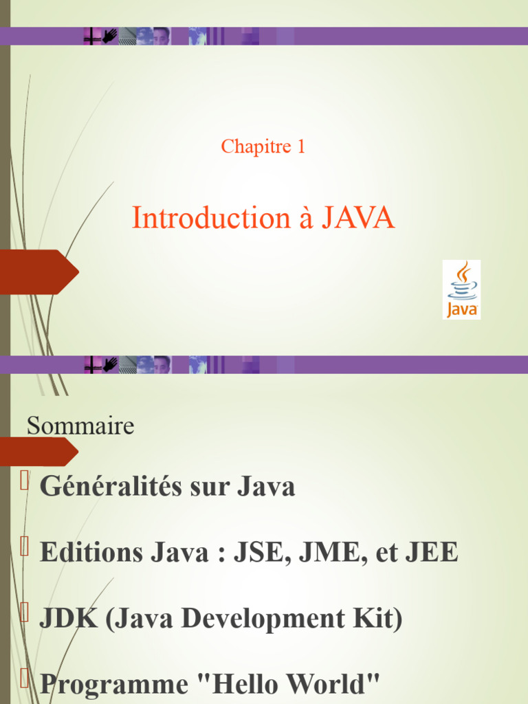 Introduction | PDF | Java (Langage de programmation) | Développement de logiciel