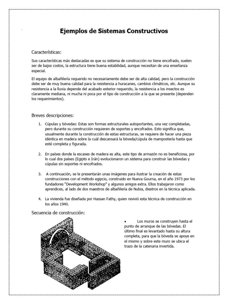 Ejemplos de Sistemas Constructivos | PDF | Hormigón | pared