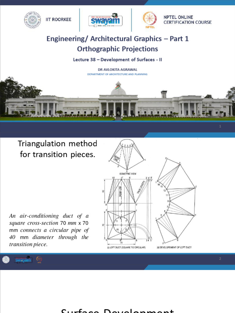 Lecture 38 Development of Surfaces II | PDF | Tetrahedron | Euclidean ...