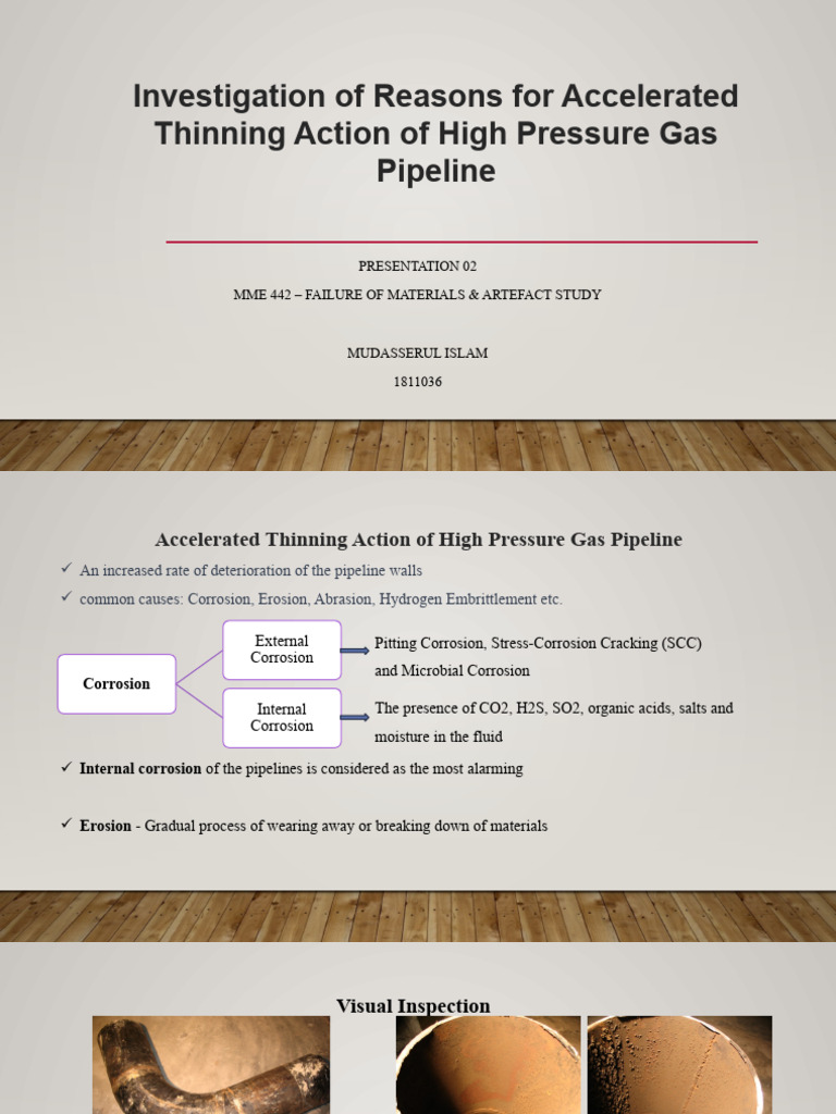 Gas Pipeline Failure Analysis | PDF | Corrosion | Gases