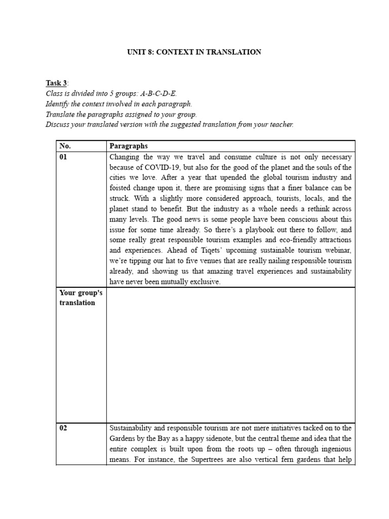 Unit 8 - Task 3 | PDF