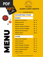 Restoran Mahbub Food Menu | PDF | Foods | Cuisine