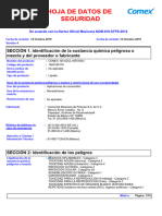 Hds-Comex 100 Total Negro | PDF | Química