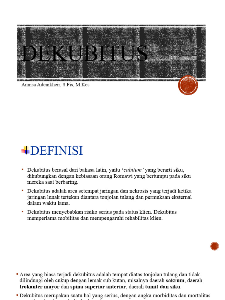 Dekubitus | PDF