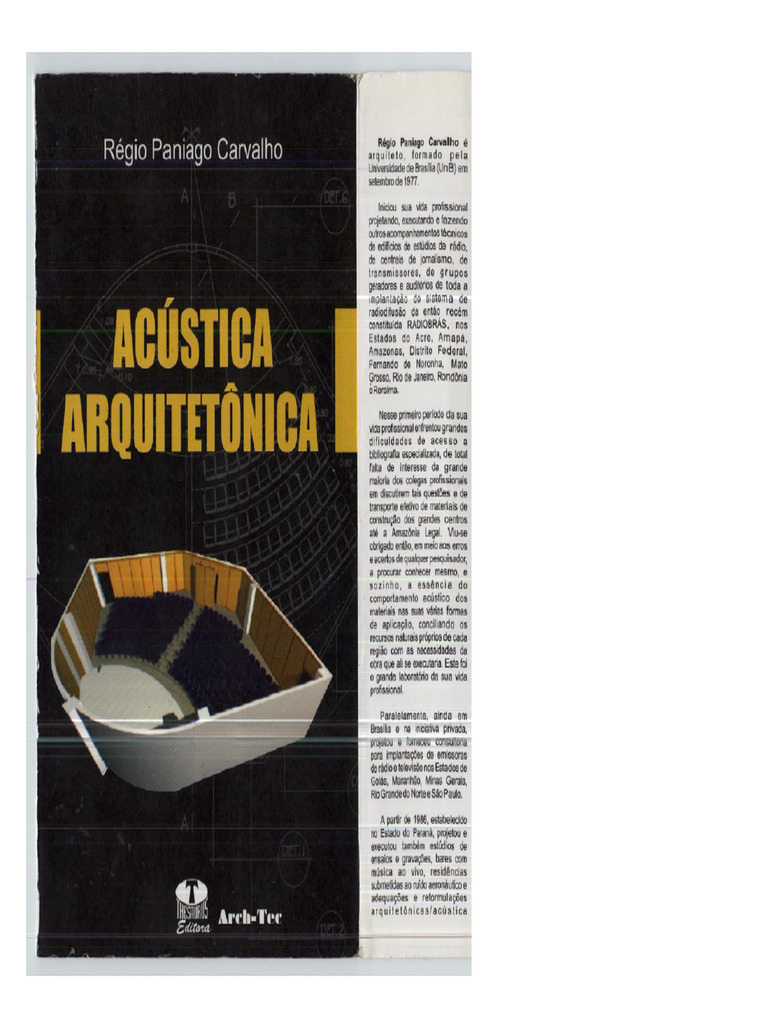 CARVALHO R. P. - Acústica Arquitetônica | PDF
