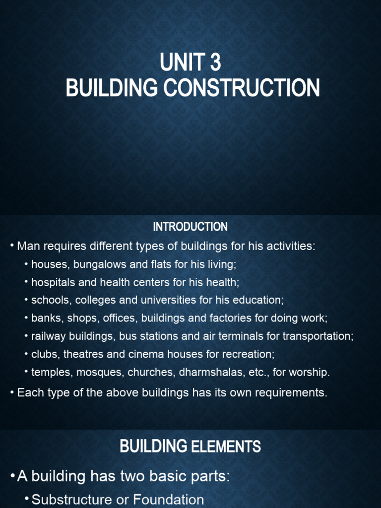 Building Construction Fundamentals | PDF | Concrete | Masonry