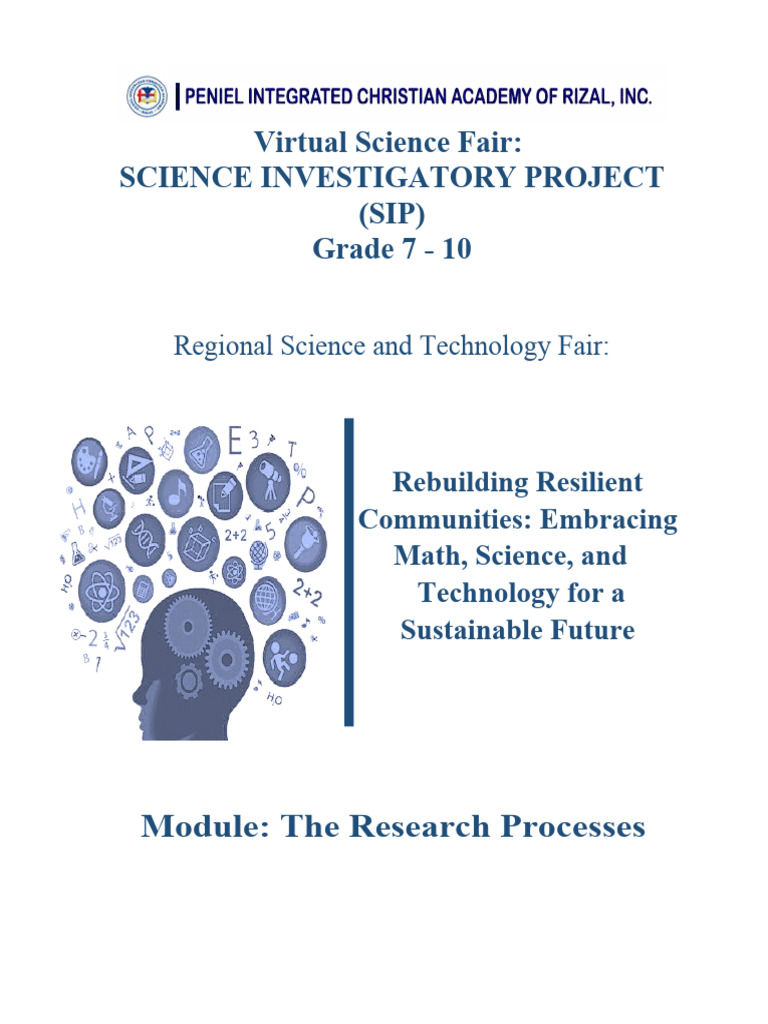 Science Investigatory Project Guide | PDF | Experiment | Scientific Method