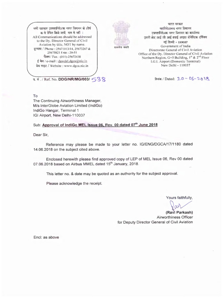 Mel Issue 06 Rev 00 TR 01 | PDF | Aviation | Aircraft