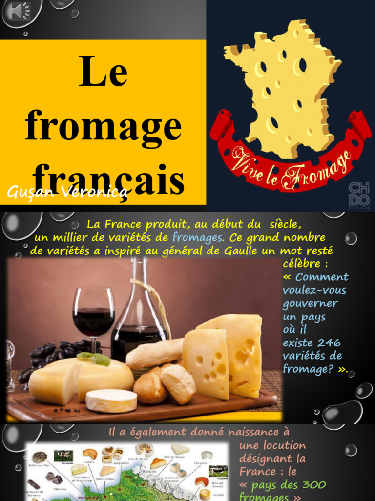 Variétés de fromage en France | PDF | Fromage | Nourritures