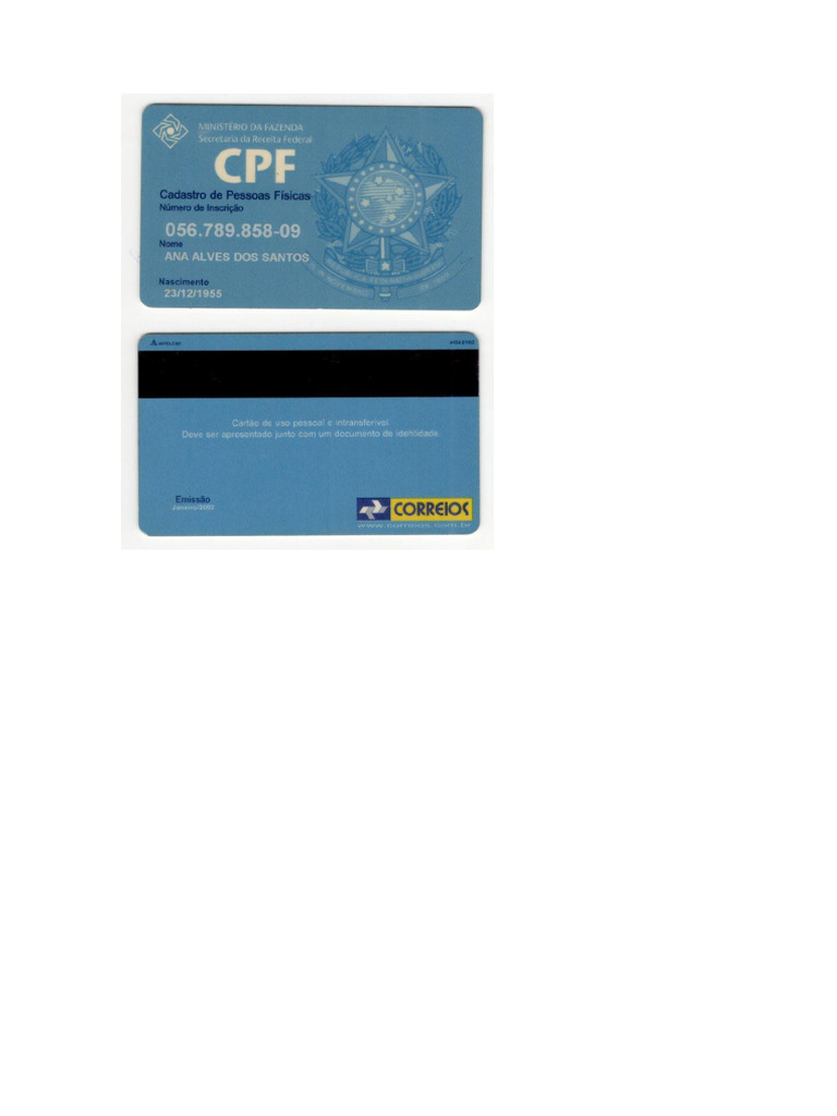 cpf | PDF