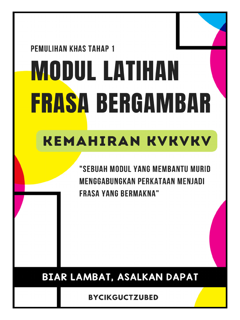 Modul Frasa KVKVKV | PDF
