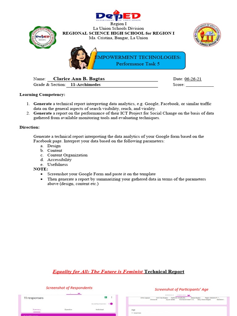 EmpTech-PT5-BAGTAS | PDF | Data | Page Layout