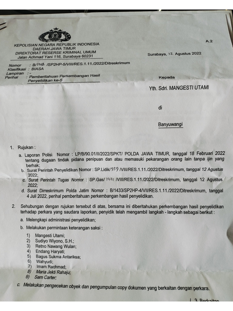 SP2HP Agustus'22 | PDF